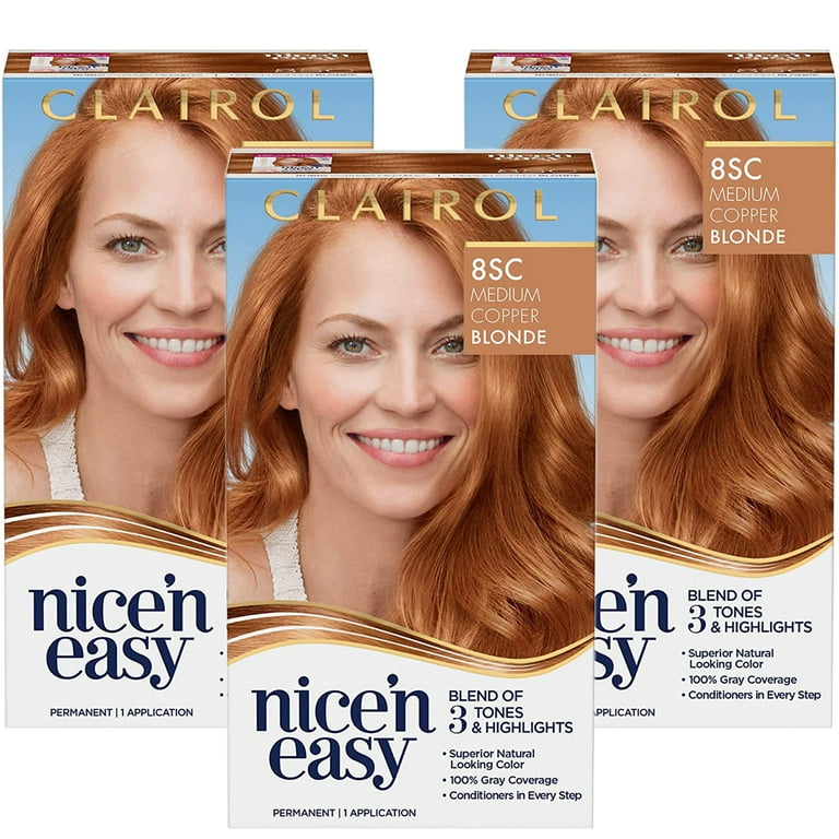 Medium Copper Blonde Hair Color