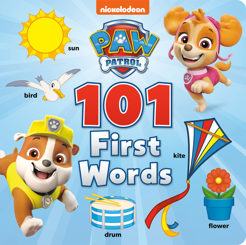 Pre-Owned Paw Patrol 101 First Words (Paw Patrol) (Board book ...