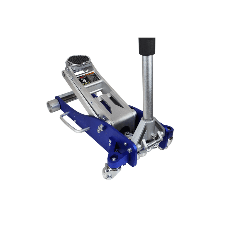 K Tool 63099 3 Ton Aluminum Floor Jack, Low Profile, Dual K Tool 63099 3 Ton Aluminum Floor Jack, Low Profile, Dual
