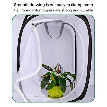 Houkiper Collapsible Insect Butterfly Habitat Cage Large Collapsible ...