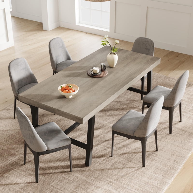 Click here for Tropow Large 71 Industrial Dining Table For 6-8 Pe... prices
