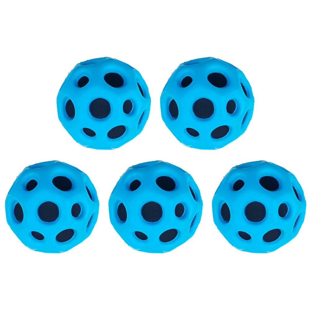 Bounce Hole Ball High Soft Bam Toy Flash Regalos de cumpleaños Azul ...