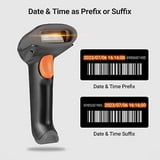 Tera 2D Wireless Barcode Scanner Handheld Barcode Reader with Vibration ...
