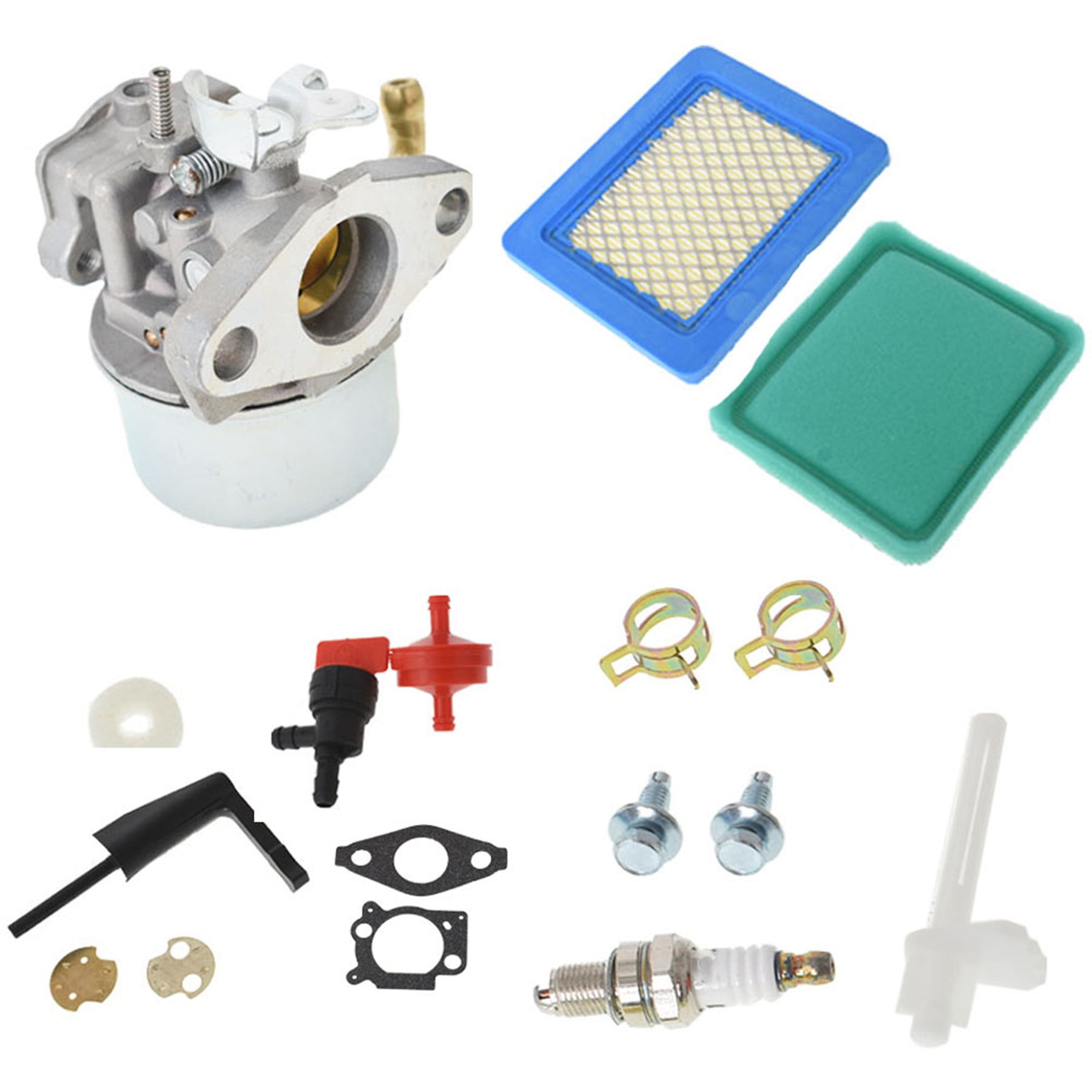 findmall Carburetor For Briggs Stratton Craftsman Tiller Intek 190 6HP ...