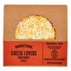 Marketside Artichoke Spinach Tomato Flatbread Pizza, White Garlic Sauce ...