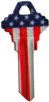 SC1-US FLAG Schlage Lockset Flag Key Blank - Quantity 10 - Walmart.com