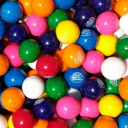 BAYSIDE CANDY GUMBALLS ASSORTED 25mm or 1 inch , 1LB - Walmart.com