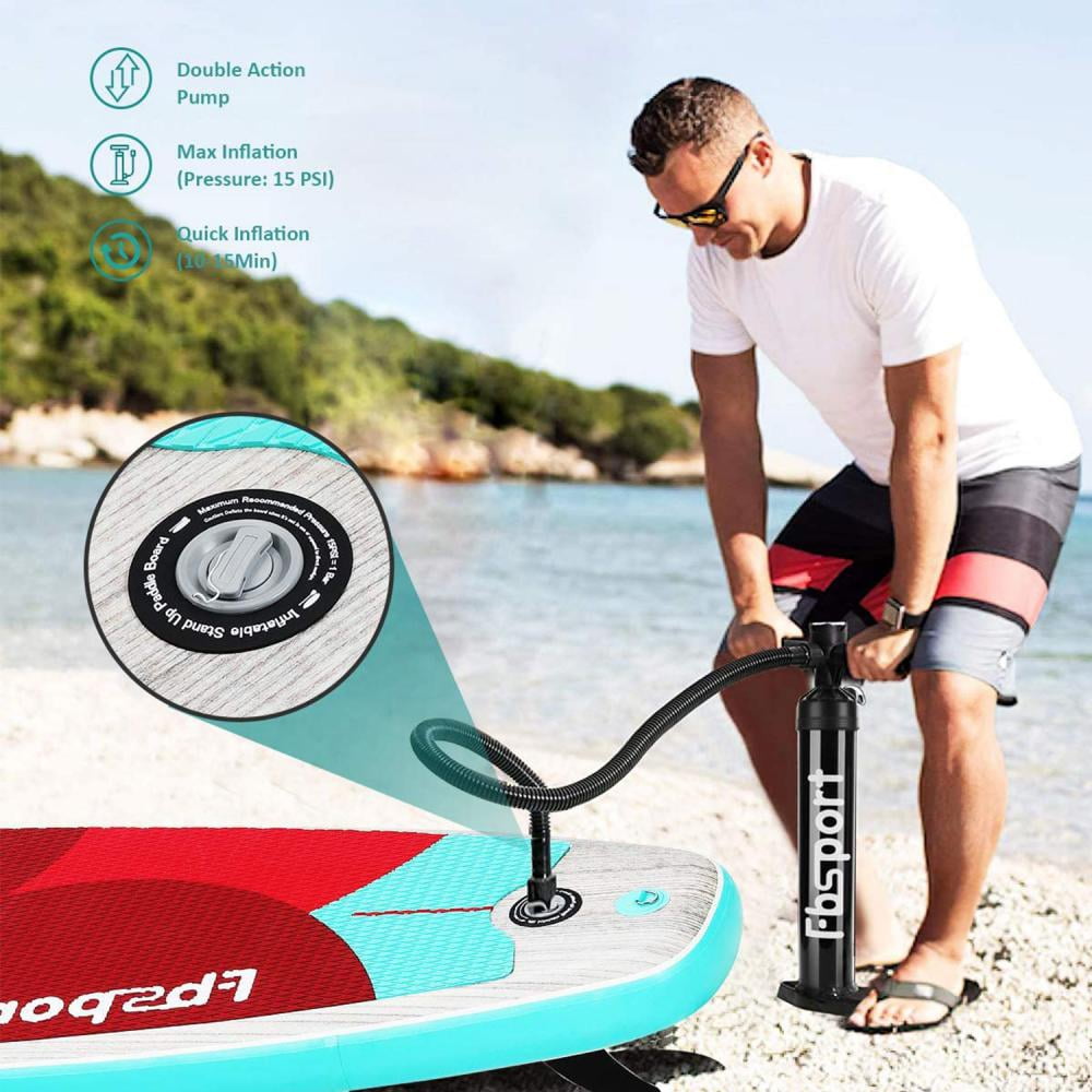 Fbsport Inflatable Stand Up Paddle Board 11 FT. SUP with Free Premium ...