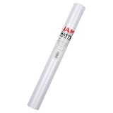 JAM Paper Matte Wrapping Paper, 26.3 Sq ft, Matte White, Roll 1 Pack ...