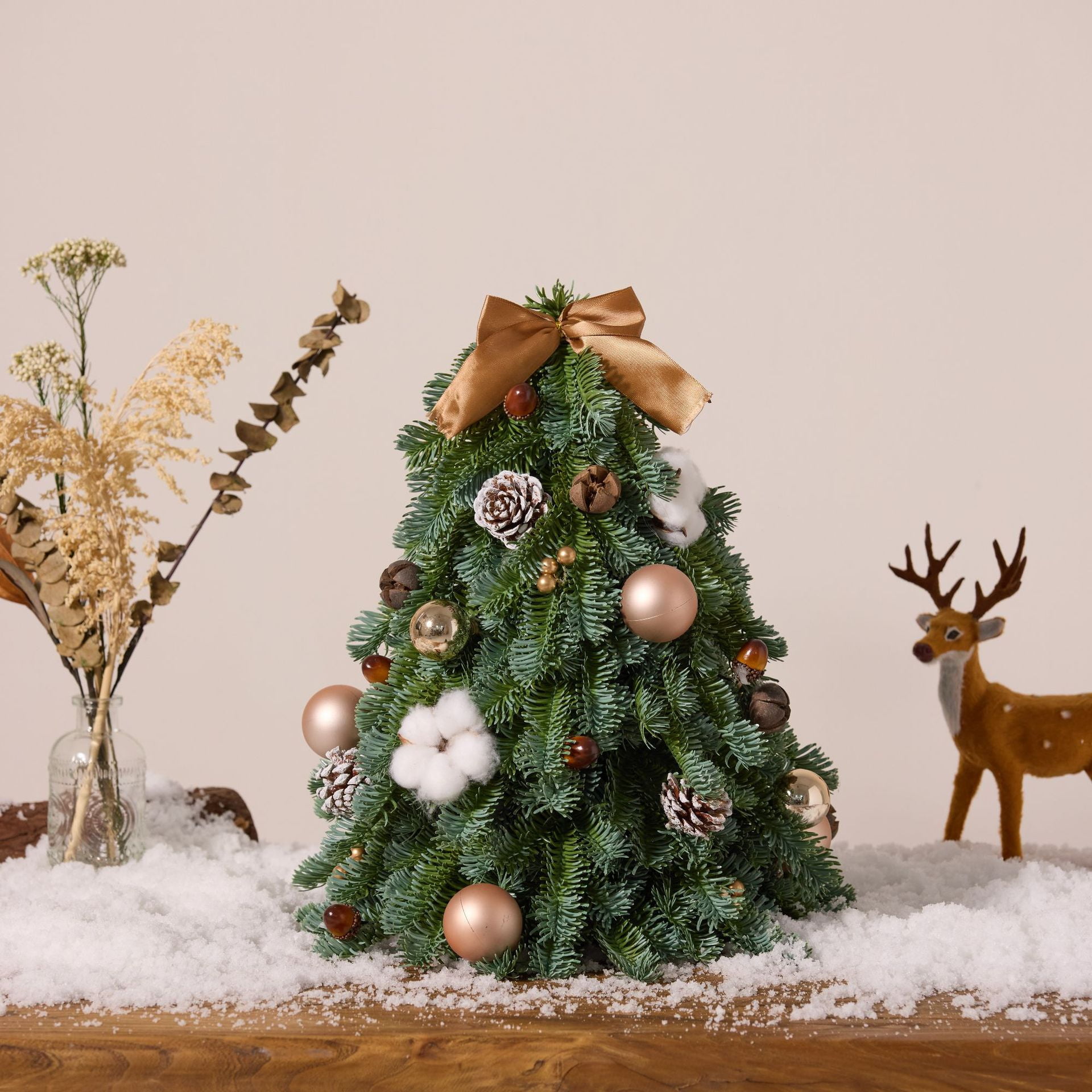 New Christmas tree pure PE simulation pine tree high-end restaurant ...