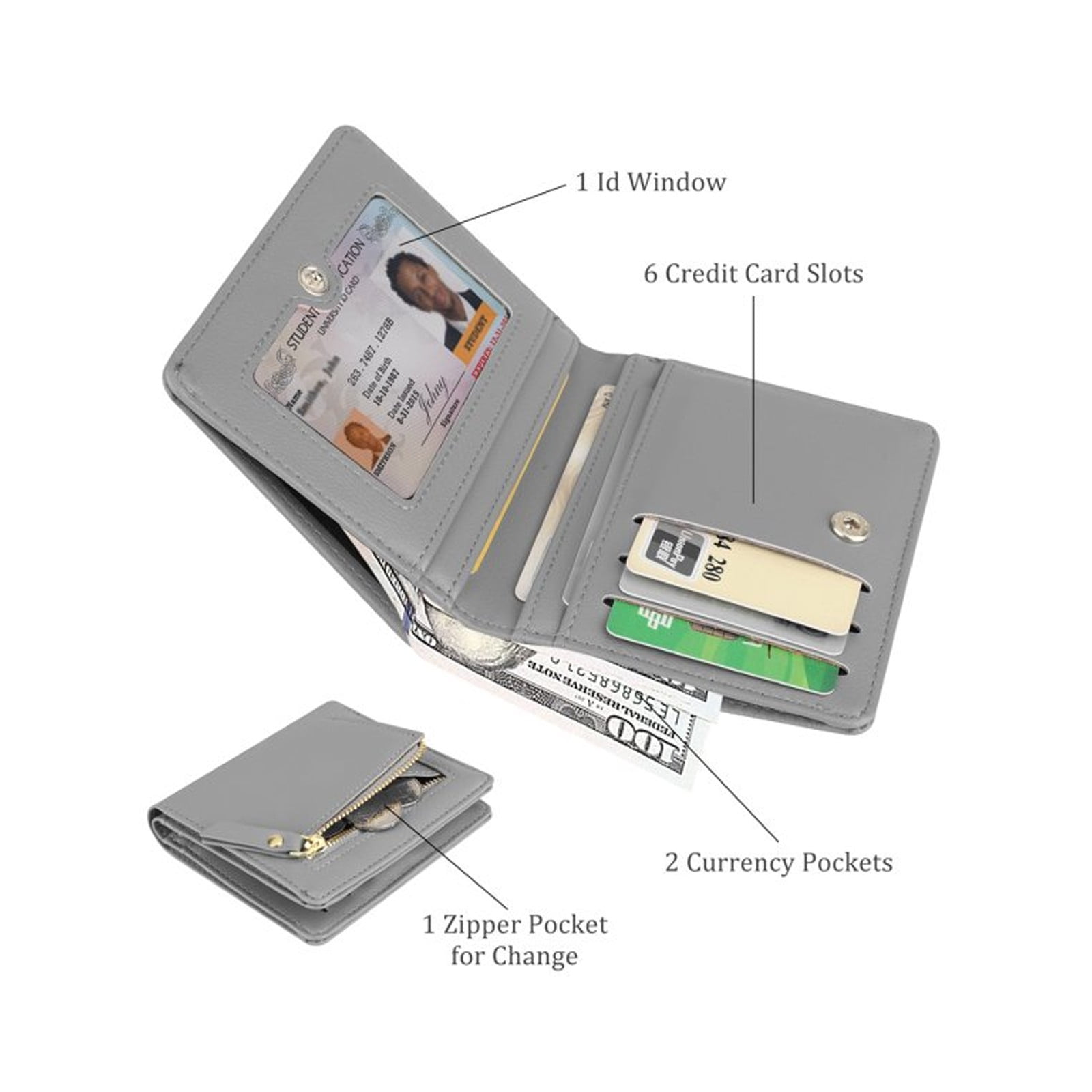 Click here for Bgckmycom Business Card Holder Leather Wallet For... prices