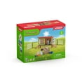 Schleich - Farm World: Rabbit Hutch Playset with Rabbit Figurines ...