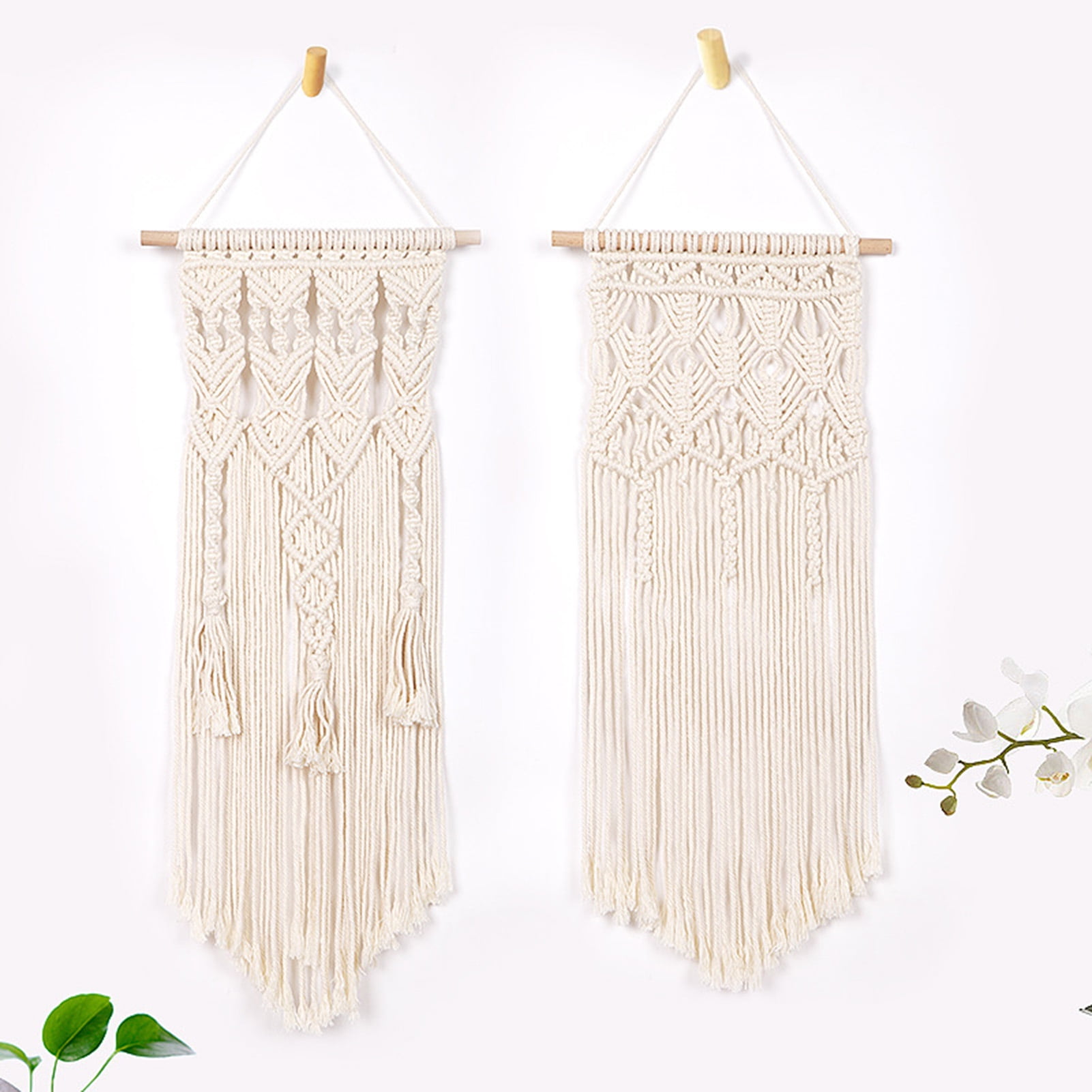 Nordic Style Macrame Hanging Tapestry - Handmade Bohemian - Fine ...