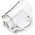 2 pack heavy large beer glasses with handle - 22 ounce glass beer ...