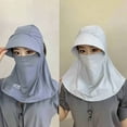 Balaclava Men Women Face Mask Sun/UV Protection Breathable Long Neck ...