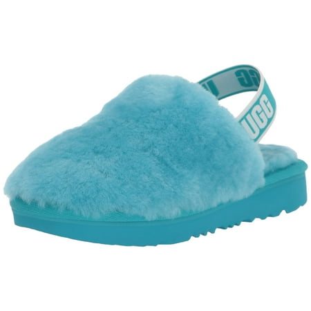 UGG Girls K Fluff Yeah Clog Slipper, Aquarium, 13 Little Kid | Walmart ...