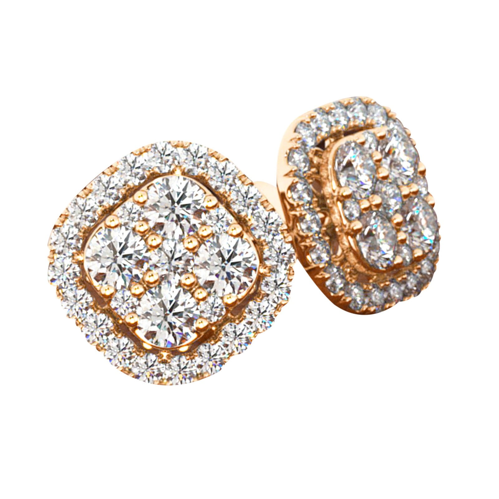 Click here for Pisexur Gold Stud Earrings For Mom Girls Ladies Fa... prices