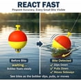 15pcs/16pcs Fishing Float Bobbers Set - ABS & Foam Material, Weighted ...