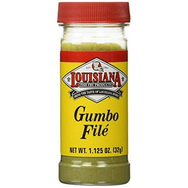 Zatarain's Kosher Ground Gumbo File 1.25 oz Bottle, Authentic Creole ...