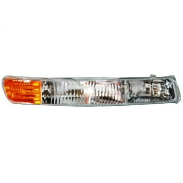 2PCS Amber Lens Front OR Rear Side Marker Light Fender Light Turn Signal Lights Turn Warning ...