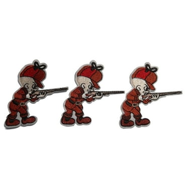Looney Tunes Yosemite Sam Embroidered Iron On Patch Set of 3 Patches ...