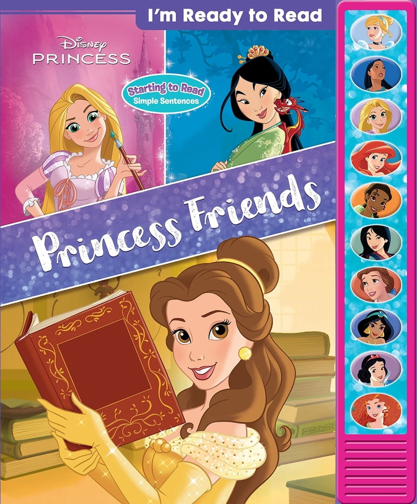 Pre-Owned Disney Princess: Princess Friends I'm Ready to Read Sound ...