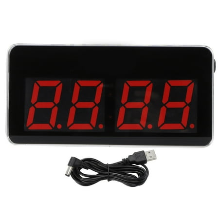 Fosa Desktop Clock,Table Clock,Modern USB Powered Luminous LED Digital ...