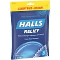 HALLS Relief Mentho-Lyptus Cough Drops, Economy Pack, 12 Packs of 80 Drops Bags (960 Total Drops ...