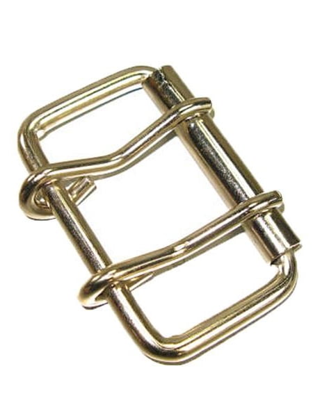 2 Prong Roller Buckle 2.5" for Belts Double Prong - Walmart.com