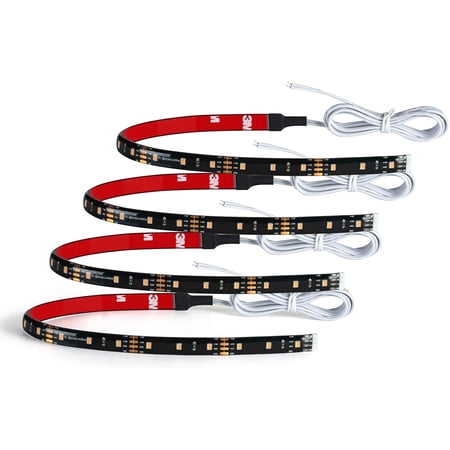RGB Interior Car LED Light trips 12''/30CM for Inside Vehicle ...