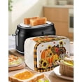 Fall Pumpkins Toaster Cover 4 Slice, Large Kitchen Appliance Covers ...