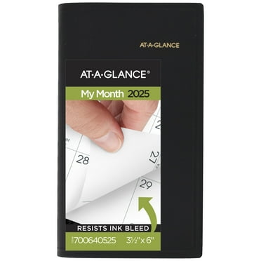 At A Glance AAG760205 Quick Notes Weekly & Monthly Planner, Simulated ...