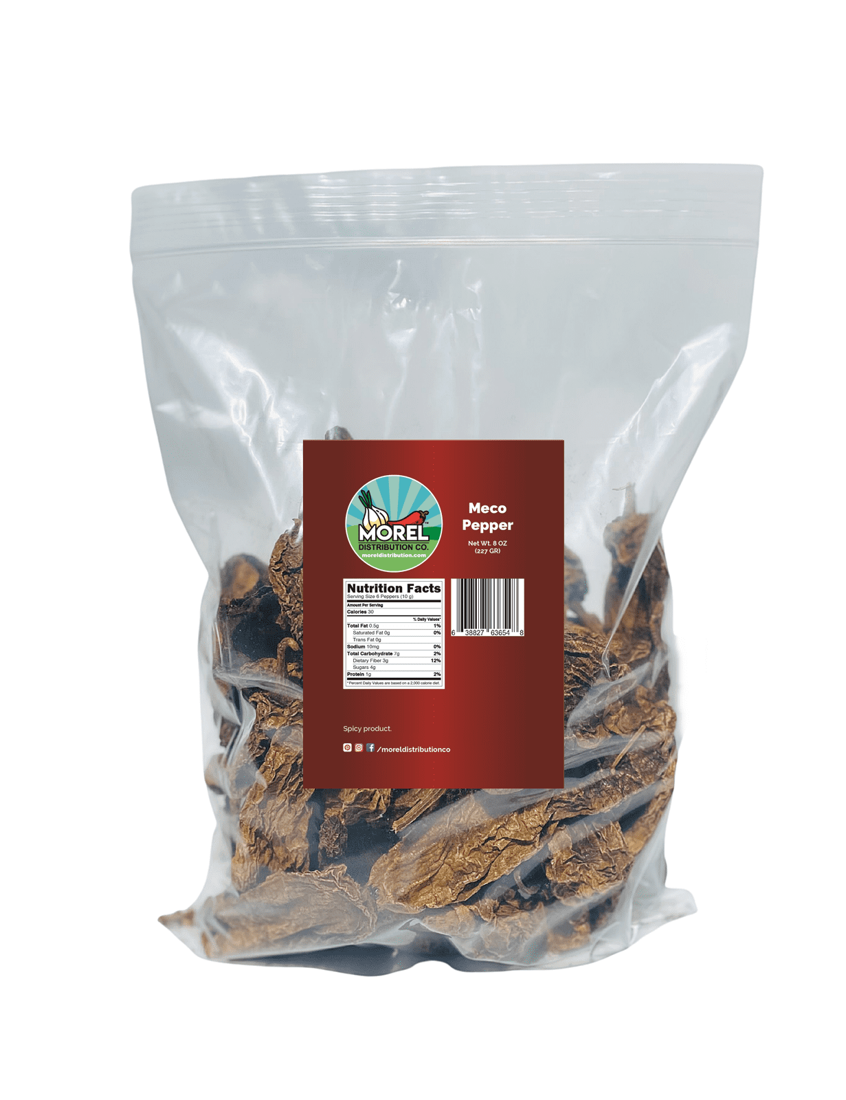 Dried Chile Chipotle Meco Pepper 8 oz - Walmart.com