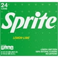 Sprite Lemon Lime Soda Pop, 12 fl oz, 24 Pack Cans - Walmart.com