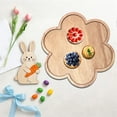 Easter Bunny Plate, Funny Wooden Serving Platters, Reusable Bunny ...