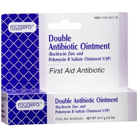 Fougera Double Antibiotic Ointment 0.50 oz (Pack of 6) - Walmart.com