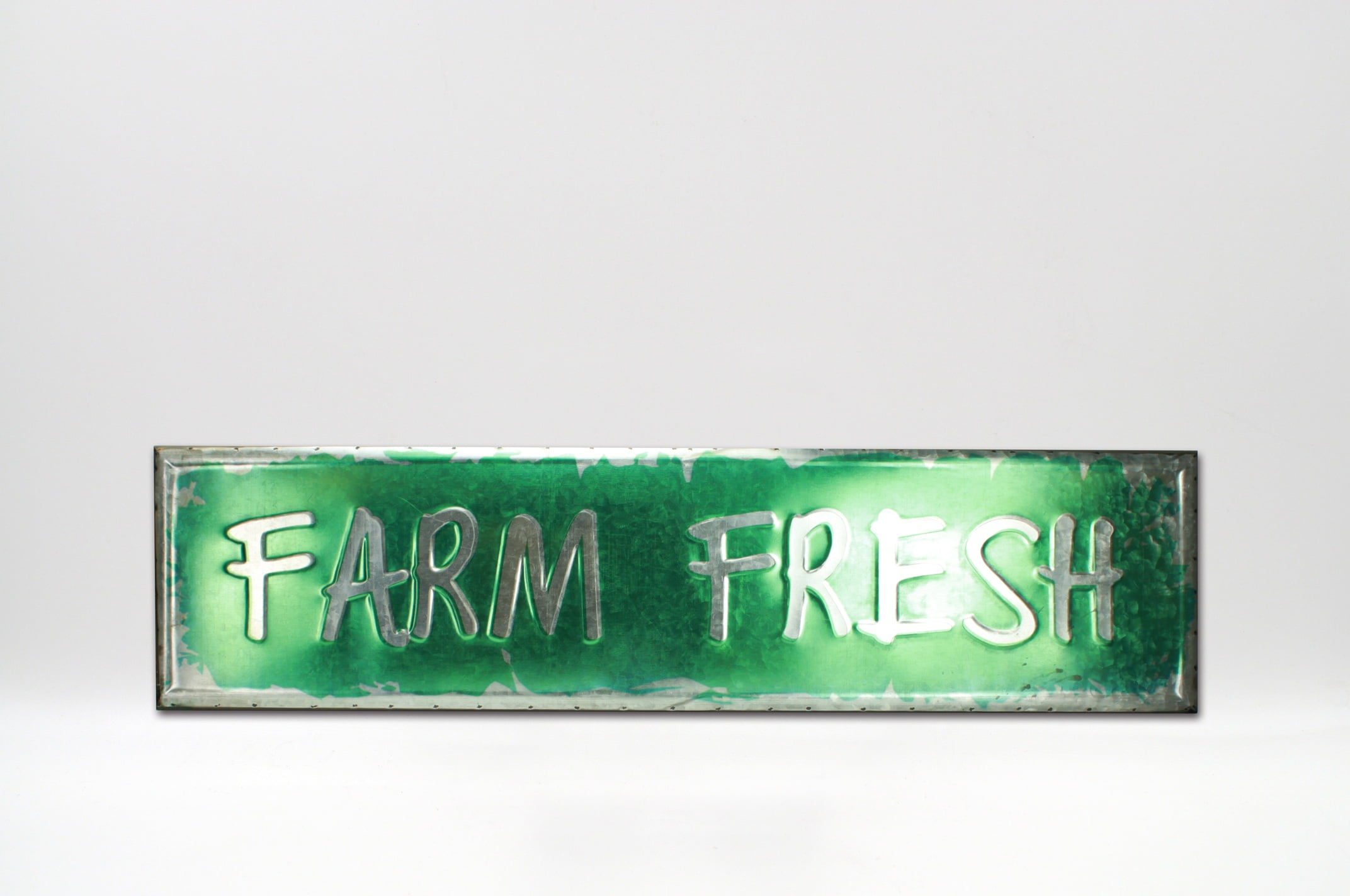 "Farm Fresh 3D" Metal Sign - Walmart.com