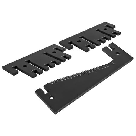 Step Depth Gauge, Saw Height Gauge Aluminium Measuring Tool Ruler Setup ...
