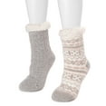 Muk Luks Women's Cabin Socks, 2-Pack - Walmart.com
