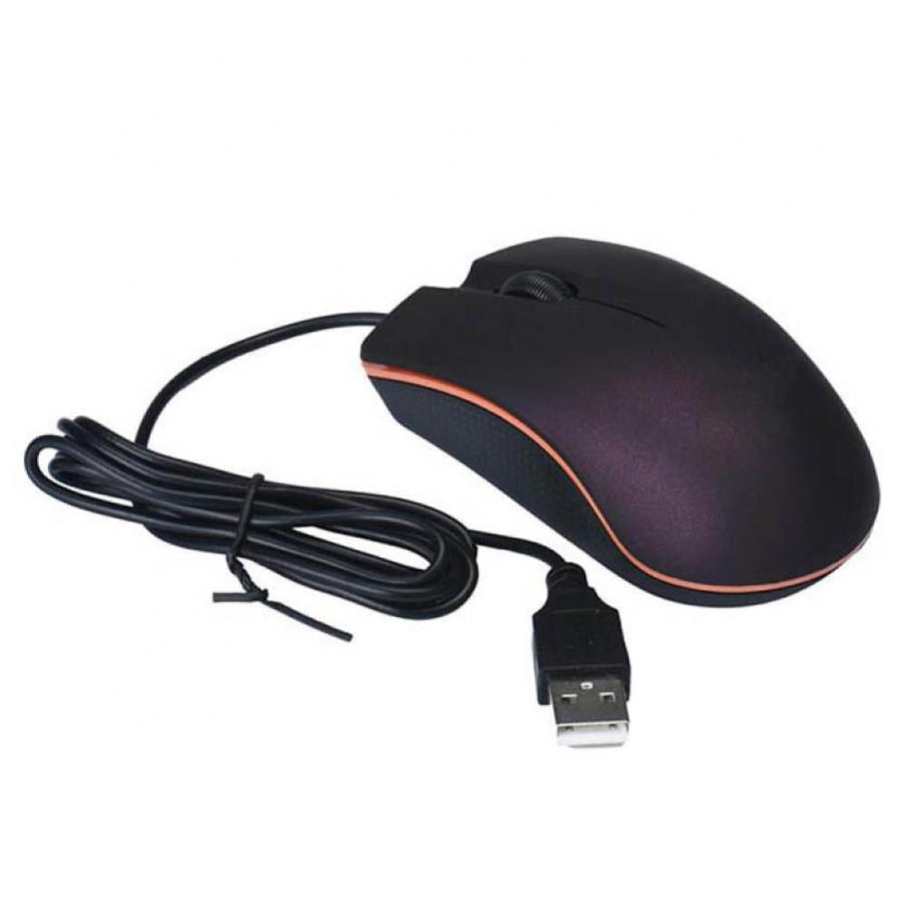 1200 Dpi Optical USB Cable Wired Game Mouse Mice - Walmart.com