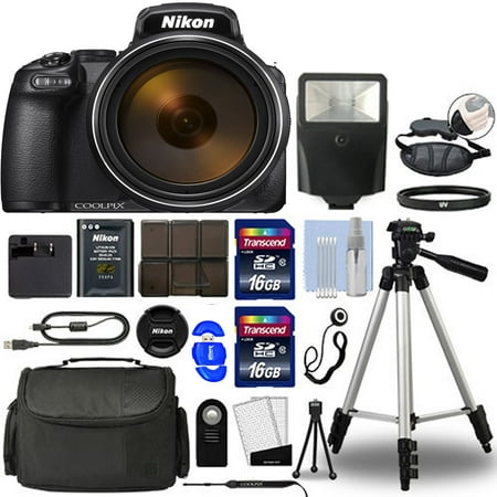 Nikon COOLPIX P1000 Digital Camera with Professional Additional ...