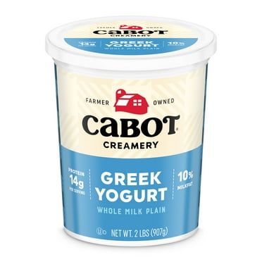 bettergoods Strawberries and Cream Greek Yogurt 32 oz Tub with Whole ...