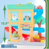 Sesame Street 'Round the Neighborhood Playset with Elmo, Multilevel ...
