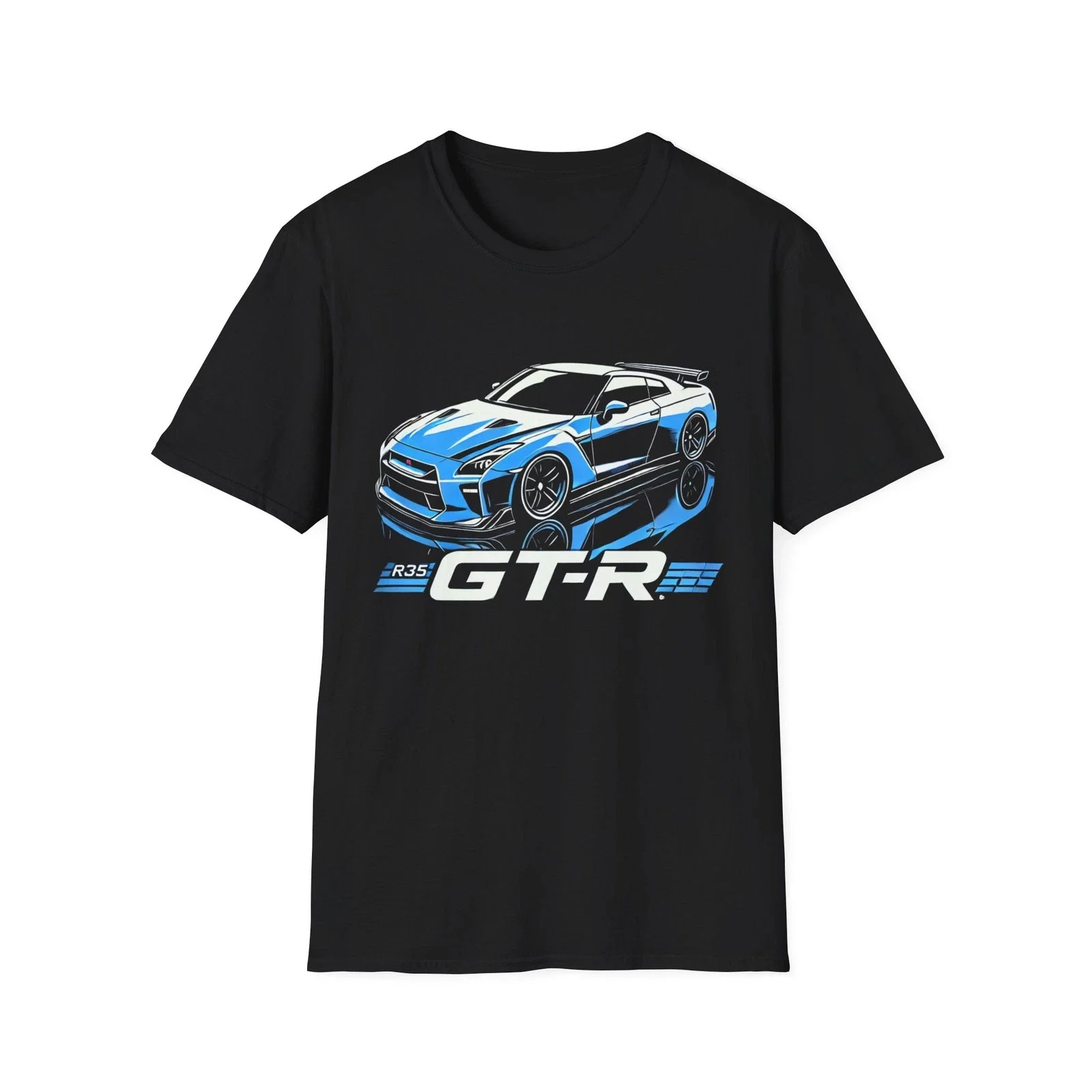 Click here for Leadfashion Gt-R R35 T-Shirt Blue Jdm Supercar Gra... prices