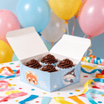 ACDANC 2026 New 50Pcs Cupcake Liners Food Grade Material Cupcake Boxes ...