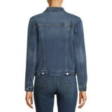 Time and Tru Women's Denim Jacket - Versatile Wardrobe Staple - Walmart.com