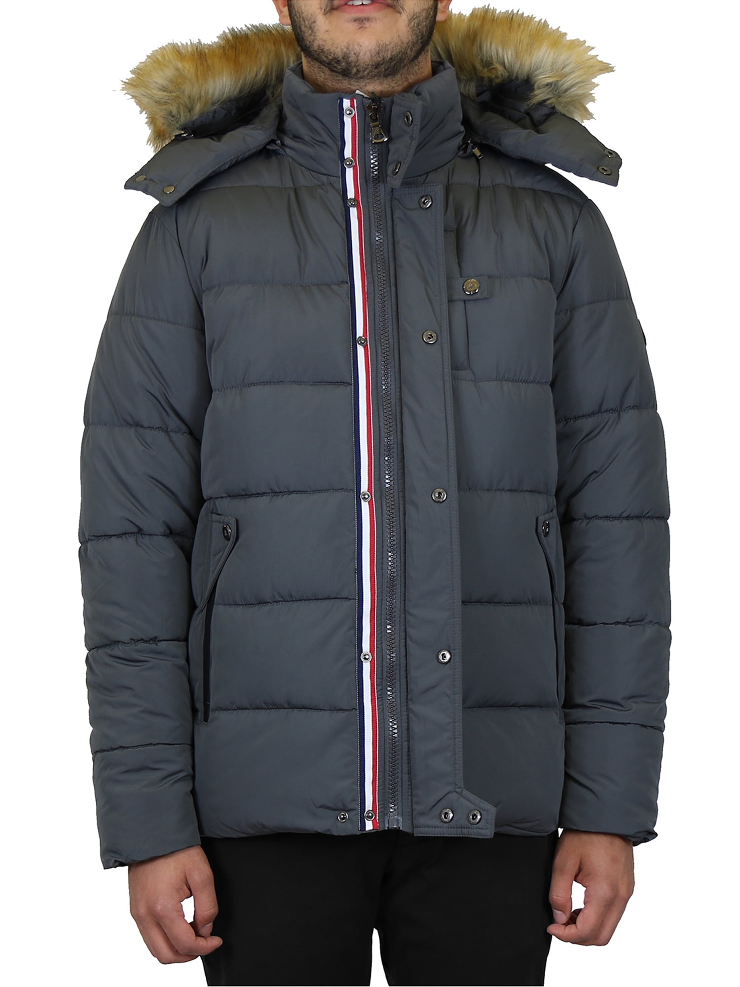 Men's Heavyweight Jacket With Detachable Hood - Walmart.com