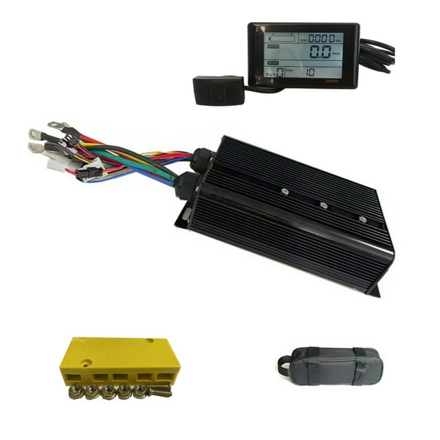 48V/72V 60A YF Controller Ebike +sw900 Display for 3000W Ebike Kits ...