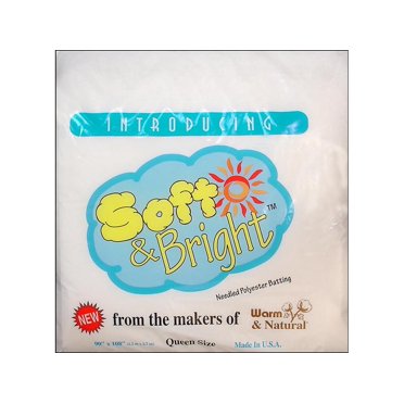 Polyester Quilt Batting, Queen Size 90" x 108" - Walmart.com