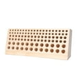 Leather Holder Tool Wood Rack Wooden Punch Craft Tool Rack 98 Holes ...